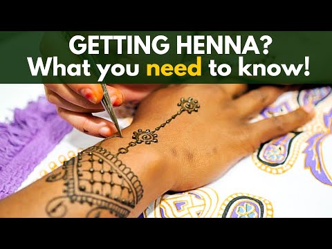 Red flags to look out for in a Henna Tattoo Artist + What to expect when getting one!