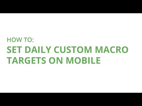Target Scheduler - Mobile | Cronometer