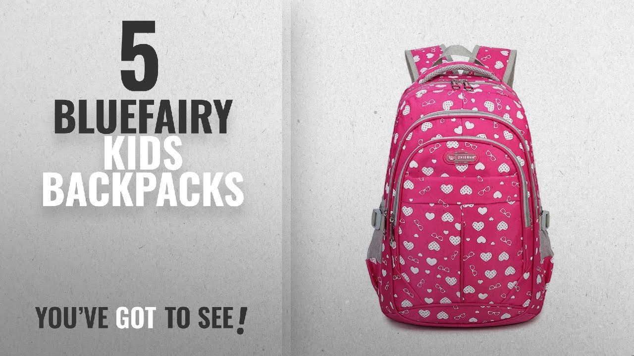Best Bluefairy Kids Backpacks [2018]: Back to School Backpacks For Girls Kids Primary School Bags