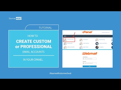 How to Create Professional email accounts in your cPanel and How to access or Read your emails