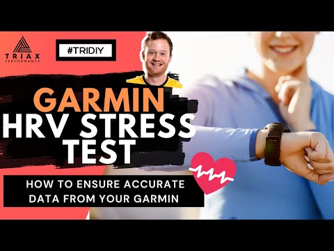 HOW TO RUN A GARMIN HRV STRESS TEST | Garmin HRV Stress Test Best Practices