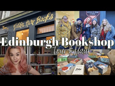 The Best Bookshops in Edinburgh with Tazmyn-May