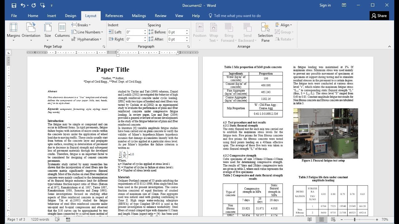 How to Prepare Research Paper for Publication in MS Word (Easy)