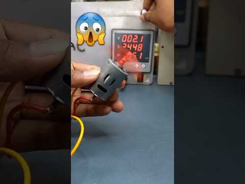 DC motor testing full 🔥 speed 😱 30K RPM #shorts #manishinvention 🤔