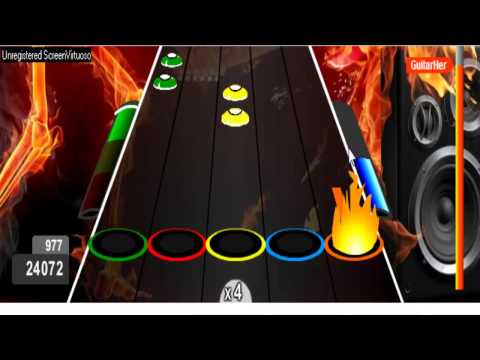 Guitar Flash Custom The Game - Dragon Force 100% FC Expert