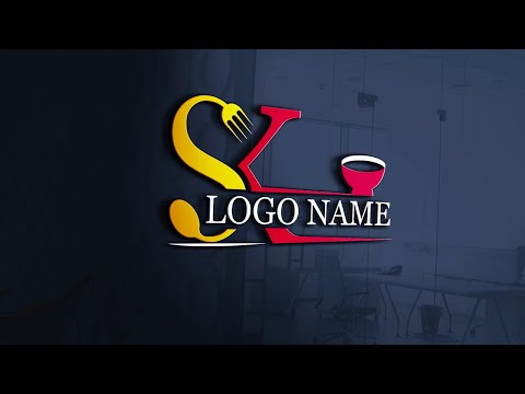 How to create restaurant SK food logo||Logo design in Illustrator CC||Illustrator logo Tutorial-2023