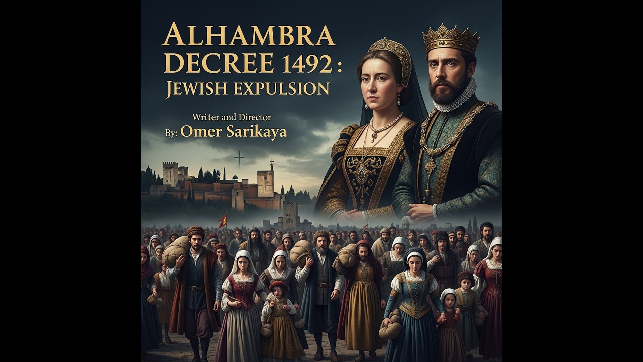 Alhambra Decree 1492 - Expulsion of Jews from Spain