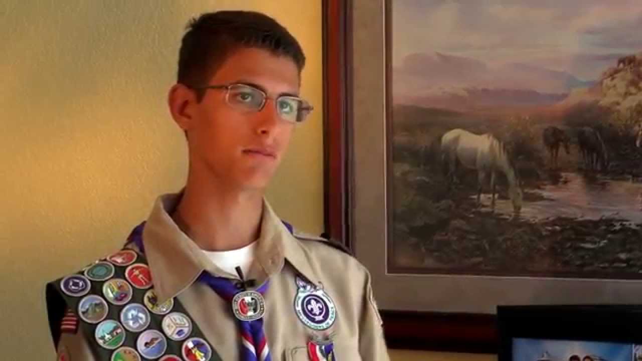 Shane Uribe, 2015 NESA Eagle Scout Project of the Year scholarship recipient