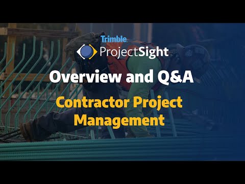 ProjectSight Product Overview and Q&A