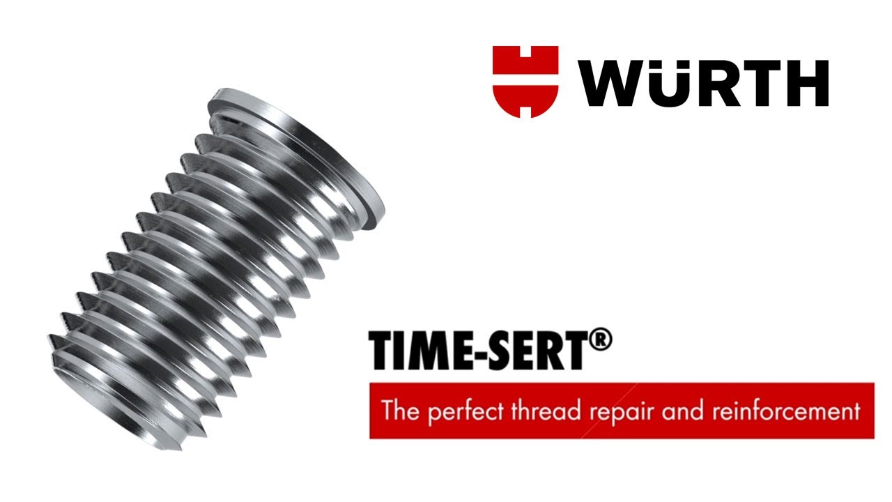 Time-Sert® - Perfect Replacement of Damaged Threads!