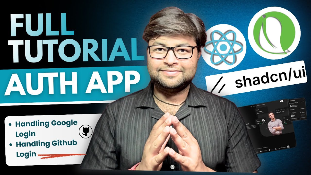 30.Handling Login with Google and Github on Frontend | ReactJS & Spring Boot Project [Hindi]