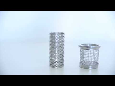 SS304 perforated filter tube