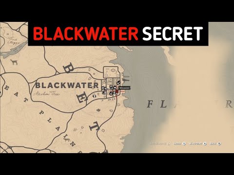 The Only Secret That Few Players Manage To Find In Blackwater - RDR2