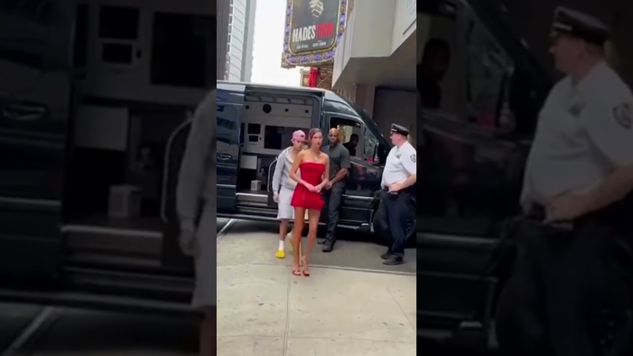 Hailey Bieber sizzles in fire engine red dress 💕 || #haileybieber #justinbieber #model #fashion