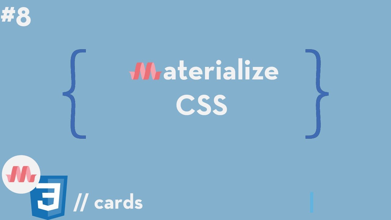 Materialize CSS #8 - Cards