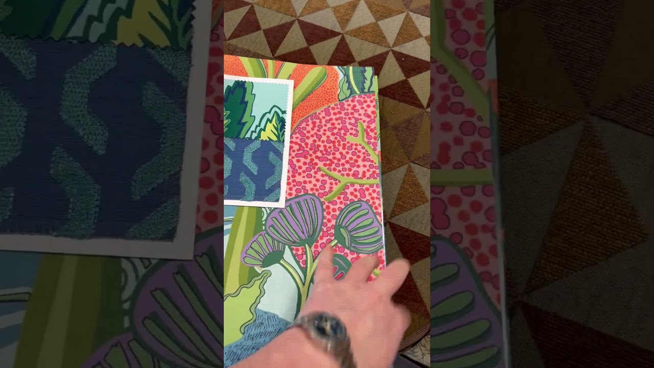 Let's Talk #wallpaper. Islander from @thibaut.design