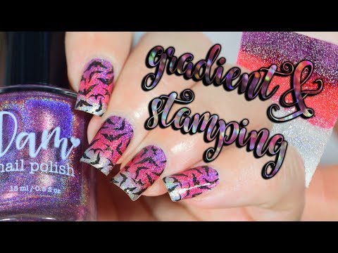 Spoopy Halloween Bats | Gradient & Stamping