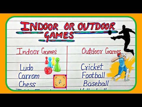 10 Indoor Games Name | Indoor Games in Hindi And English | Write Indoor Games | Outdoor Games Name