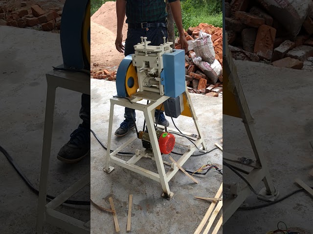 Bamboo Processing Machine - Bamboo Sliver Slice Making Machine ...