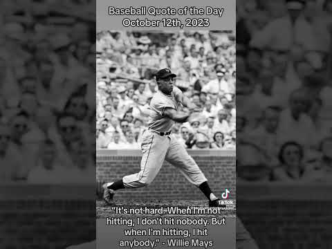 Baseball Quote of the Day (October 12th, 2023)