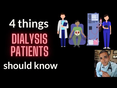 4 Things Dialysis Patient Need to Know | Your Kidneys Your Health | @qasimbuttmd