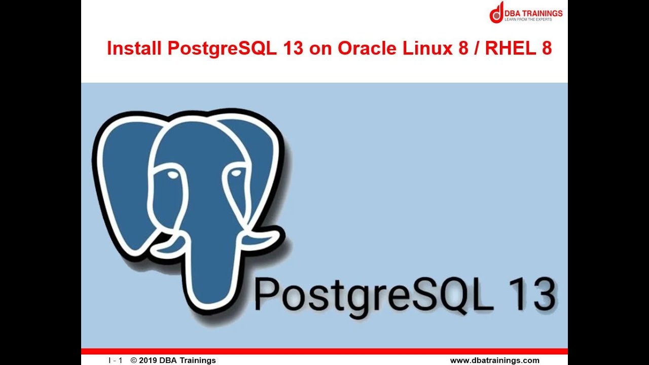 How to Install PostgreSQL 13 on Linux 8