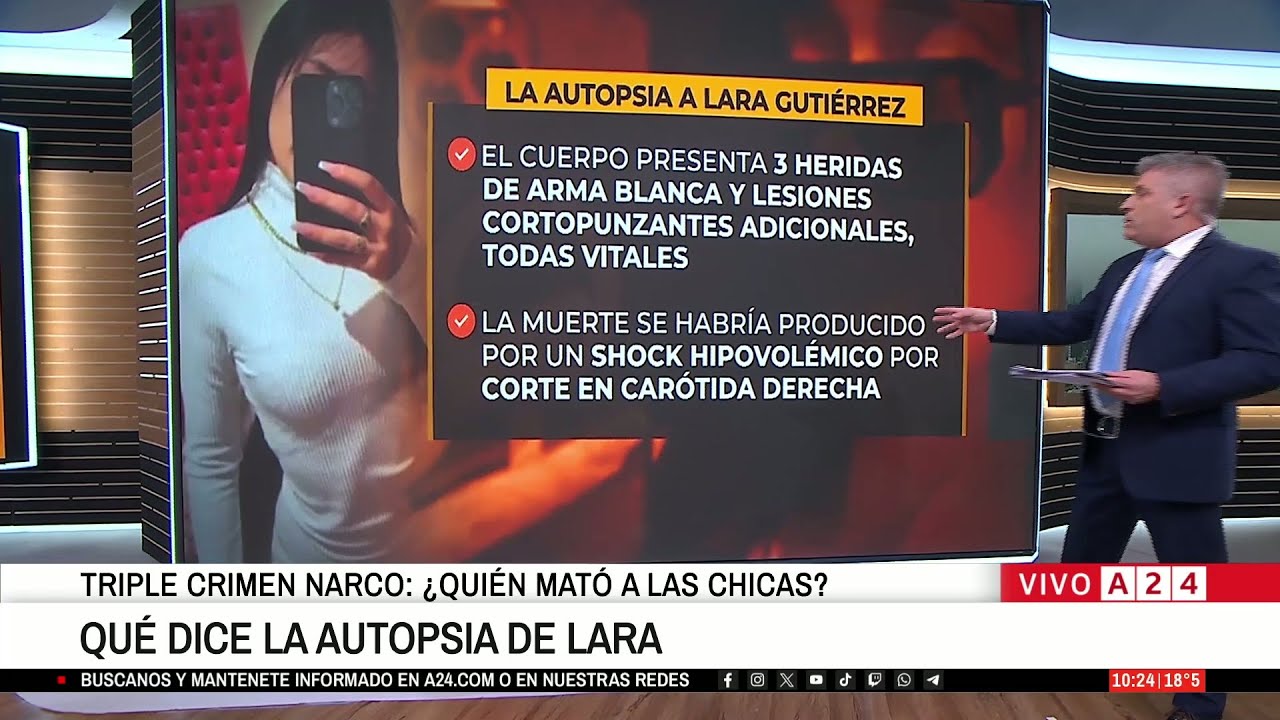📢 SE CONOCIÓ LA ESTREMECEDORA AUTOPSIA AL CUERPO DE LARA GUTIERREZ, VÍCTIMA DEL TRIPLE CRIMEN