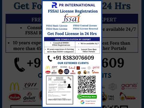 FSSAI license for cloud kitchen | FSSAI registration process
