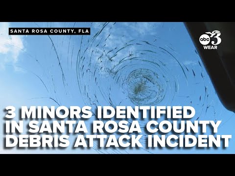 Deputies: 3 minors identified in Santa Rosa County I-10 overpass debris-throwing incidents
