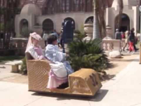 Balboa Park Electriquette Wicker Carts