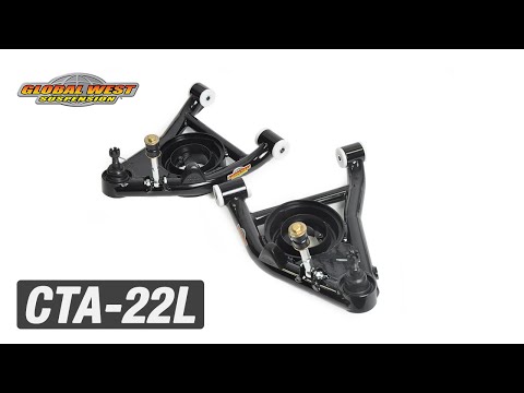 Bolt-on Chevy S-10 Tubular Lower Arms for 1982-2002 2WD
