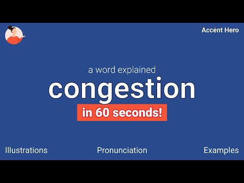 CONGESTION - Meaning and Pronunciation
