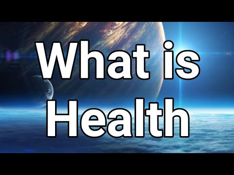 What is Health. Urdu /English