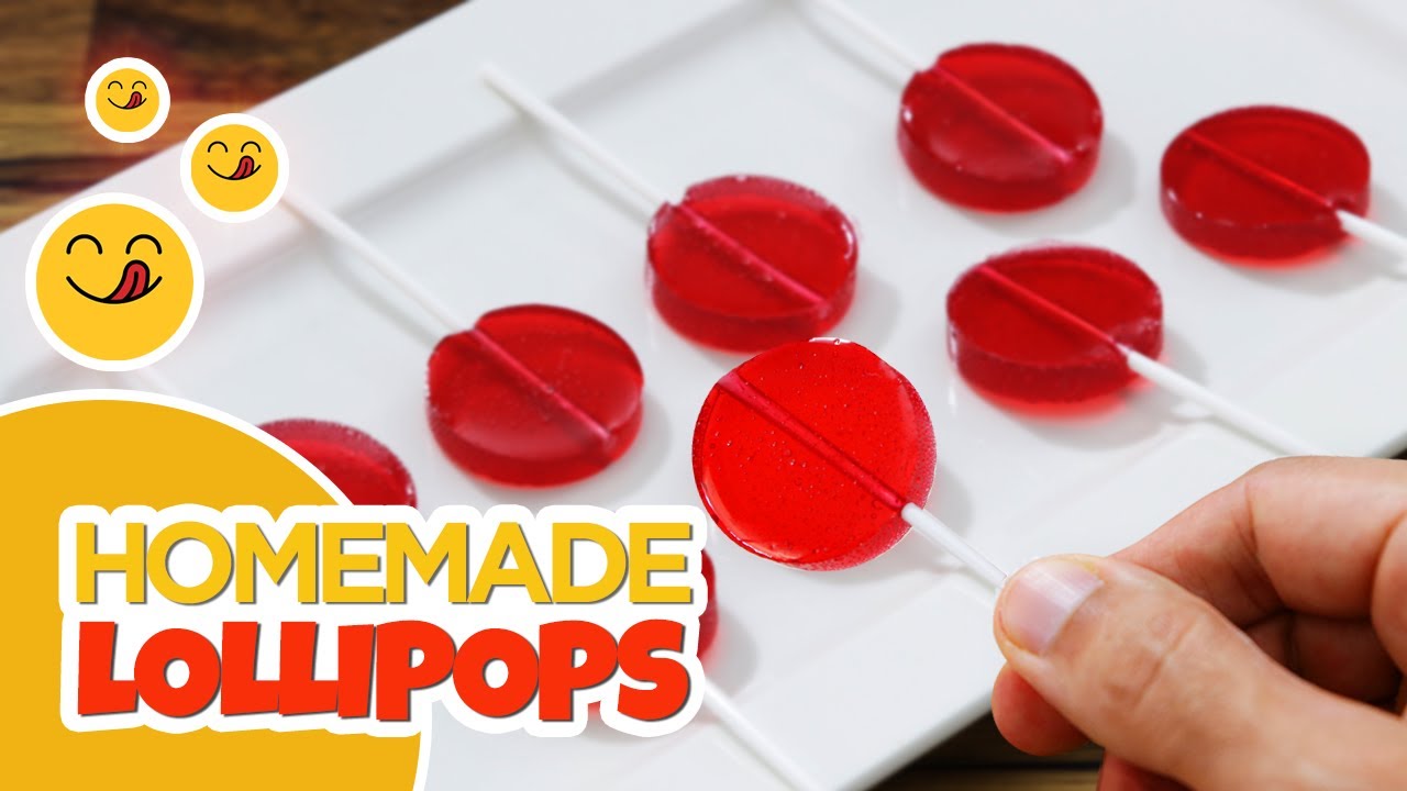 Lollipops Recipe - How to Make Homemade Lollipops