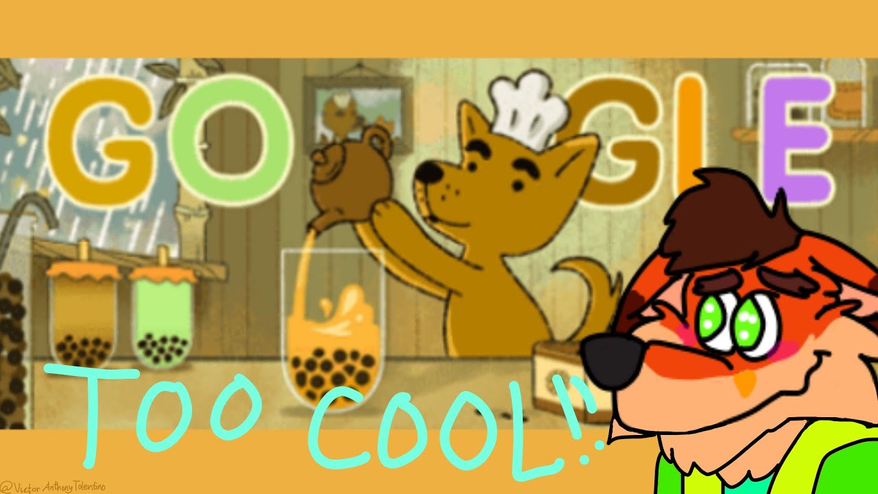 Playing a Bubble Tea Minigame on Google Browser