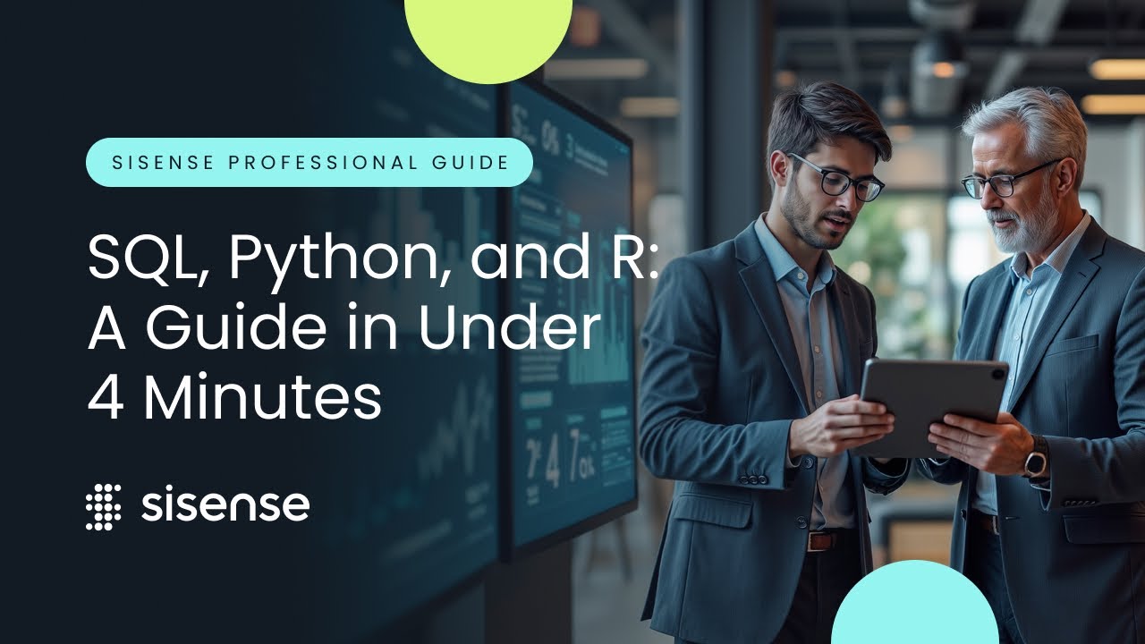 SQL, Python, and R: A Guide In Under 4 Minutes | Sisense Professional Guide