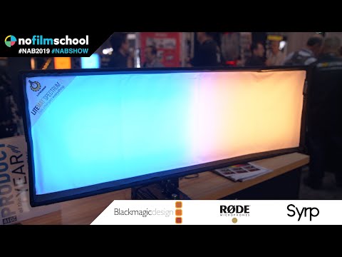 LiteGear Launches New Color Changing LiteMat Spectrum LED Panel #NAB2019