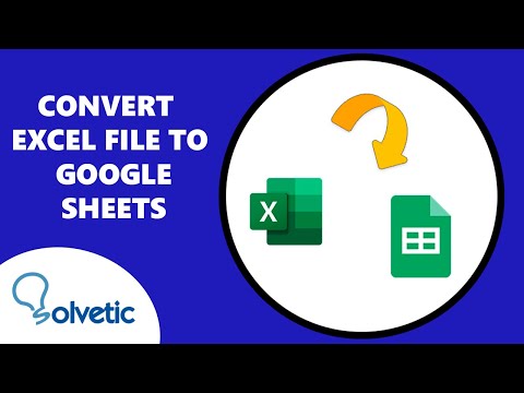 Convert Excel File to Google Sheets