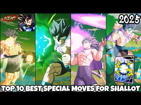 TOP 10 BEST SPECIAL MOVES FOR SHALLOT 2025 🔥!! [Dragon Ball Legends 7th Anniversary 2025]