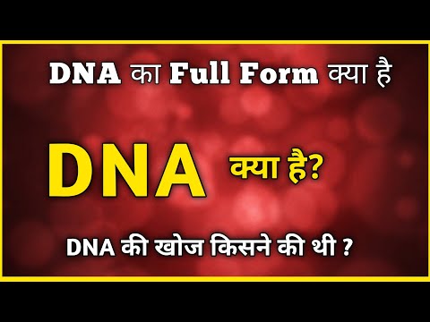 DNA Biology Class 2021 | DNA Full Form in Hindi | DNA Ka Full Form kiya hai | DNA क्या है
