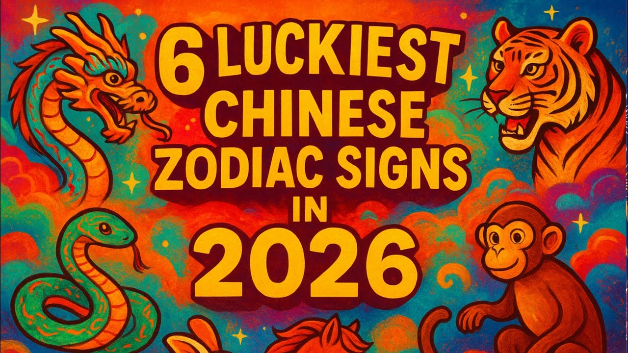6 Luckiest Chinese Zodiac Signs in 2026 Based on Feng Shui