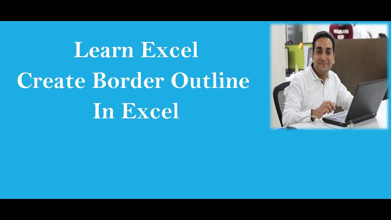 How To Draw Borders In Excel Learn Excel Course Ms Word Course And Ms Excel Course Myelesson