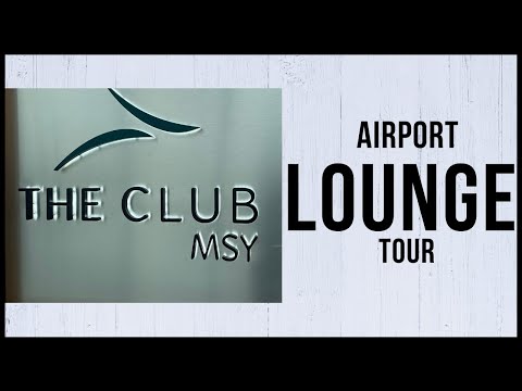 Louis Armstrong International Airport (MSY) Priority Pass Lounge Tour