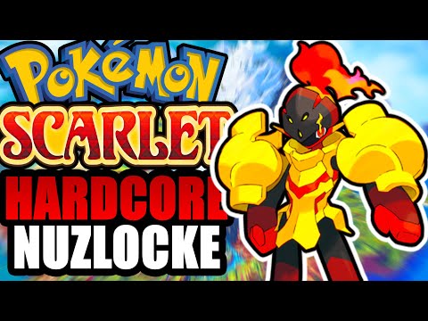 Pokémon Scarlet Hardcore Nuzlocke - NEW Paldean Pokémon Only! (No items, No overleveling)