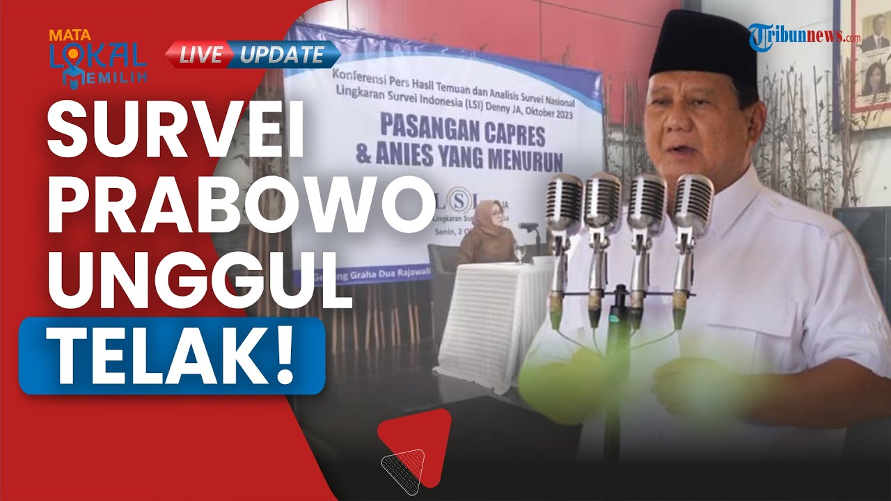 Hasil Survei LSI Tunjukkan Prabowo Unggul Telak jika Head to Head ... Hasil Survei LSI Tunjukkan Prabowo Unggul Telak jika Head to Head ...