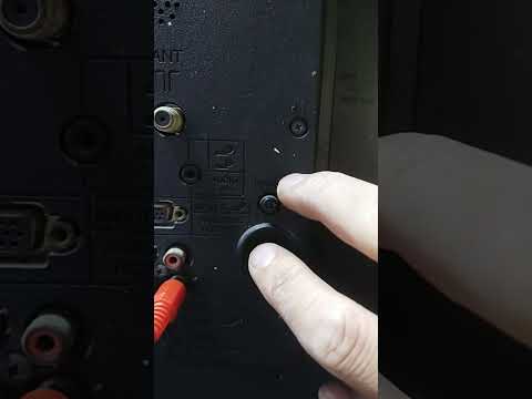 (short) reset lamp error sharp 32