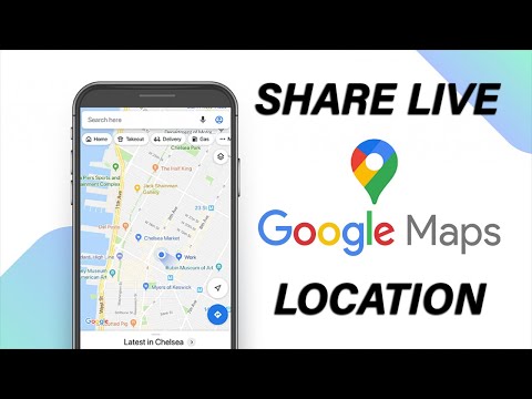 How To Share LIVE Location On Google Maps (Android & iOS)