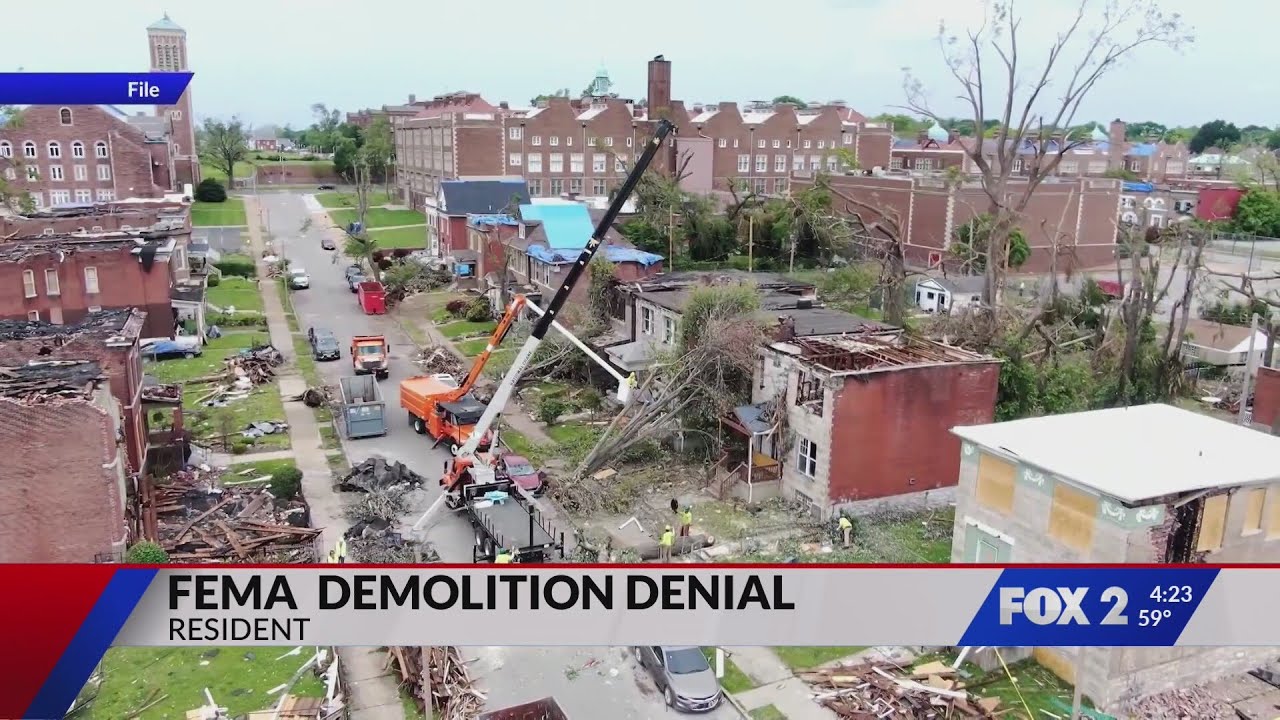 St. Louis tornado recovery slowed by FEMA funding limits