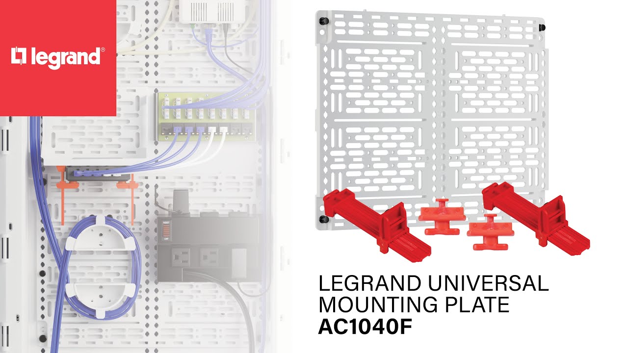 Legrand Universal Mounting Plate AC1040F