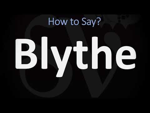 How to Pronounce Blythe? (CORRECTLY)